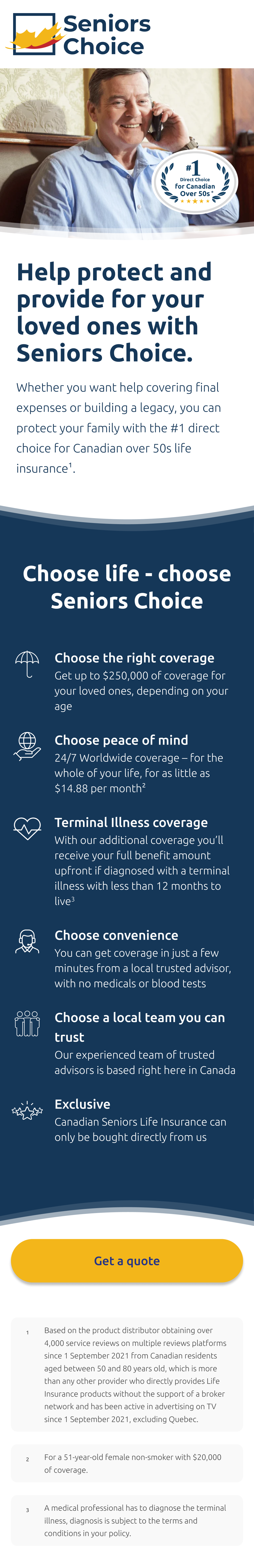 Seniors Choice Reviews | Read Customer Service Reviews of seniorschoice.ca